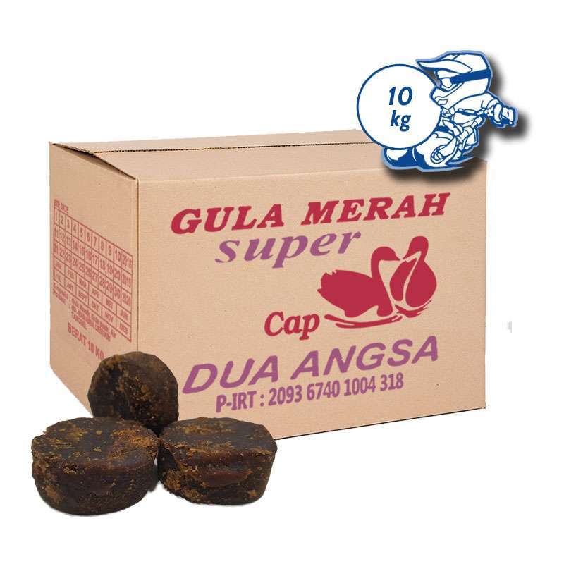Jual Gula Merah Super Cap Dua Angsa [10 kg | 1 Dus] Aren di Seller ...