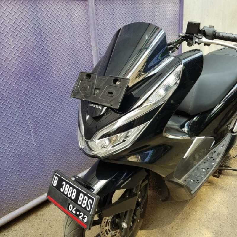 Promo Breket plat nomor Honda PCX Diskon 23% di Seller Mqueen Auto Car ...