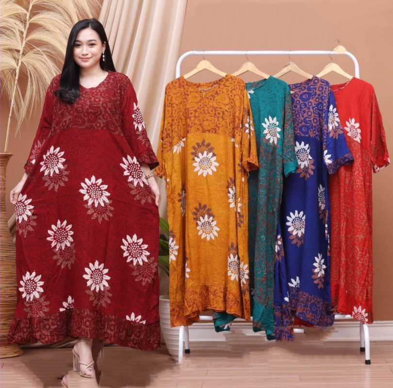 Punya Badan Gemuk, 15 Rekomendasi Dress Batik Big Size Ini Cocok untuk ...