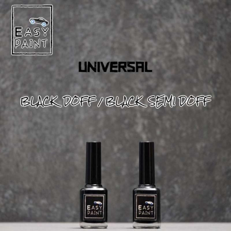 Promo Cat Oles Black Doff Atau Black Semi Doff Universal Hitam Semi ...