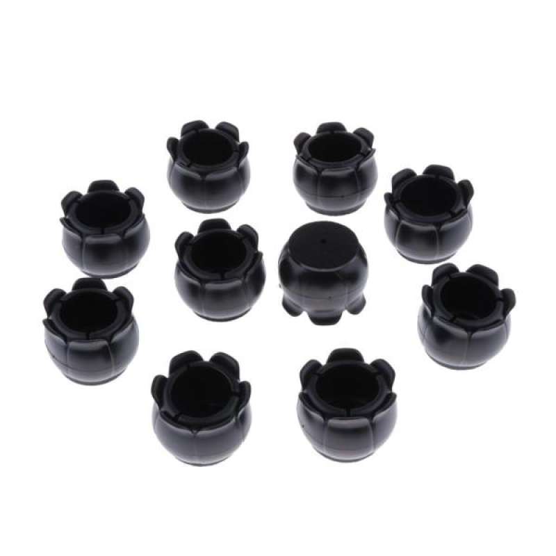 Jual 10 Pack Table Chair Leg Caps Floor Protector Round Furniture Feet ...