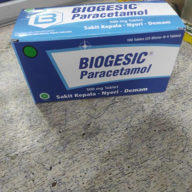 Jual Biogesic 1box 25blister @kaplet di Seller Humaira Healthy Care ...