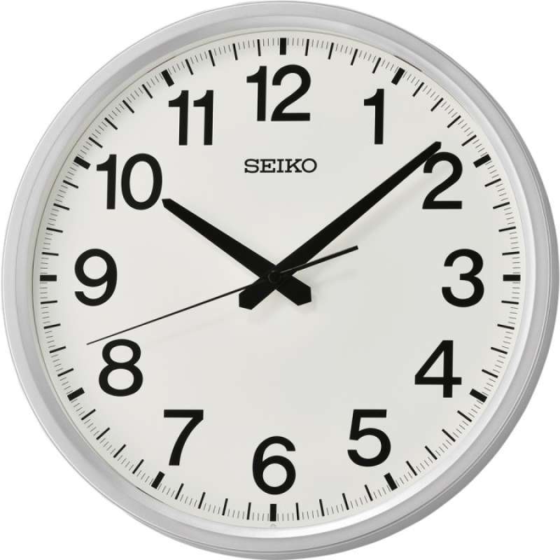 Promo Jam Dinding Seiko Japan New Model QHA009 QHA009A White Diskon 23% ...