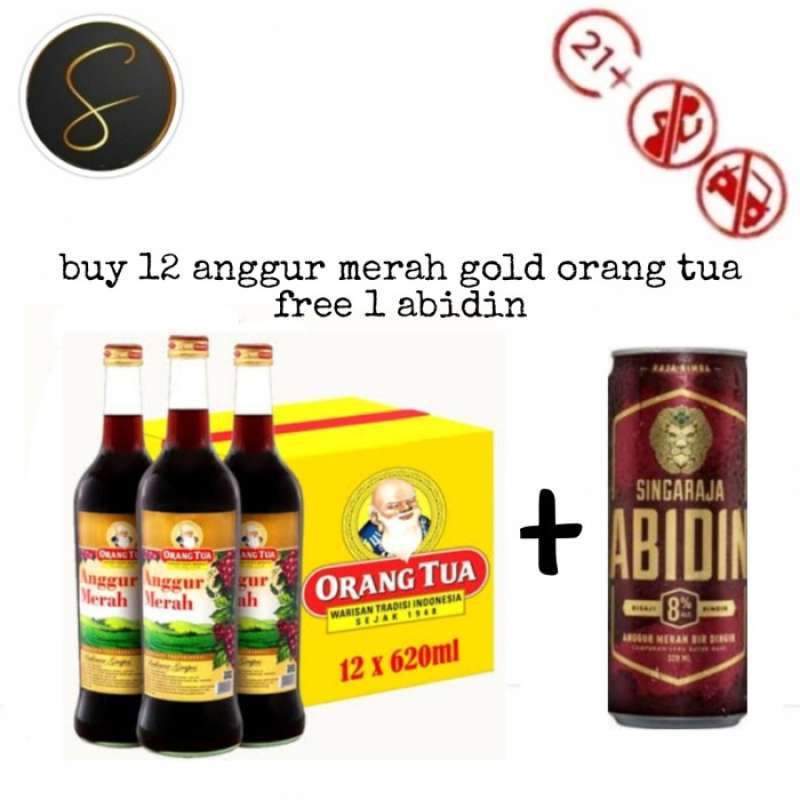 Jual 1 Dus 12 Botol Anggur Merah Gold Orang Tua 620ml Di Seller Sans ... Jual 1 Dus 12 Botol Anggur Merah Gold Orang Tua 620ml Di Seller Sans ...