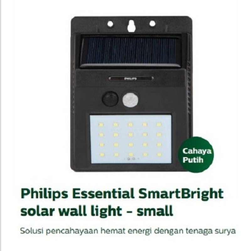 Promo Philips Essential Smartbright Solar Wall Light Small Diskon 36% Di Seller Philips Lighting ...