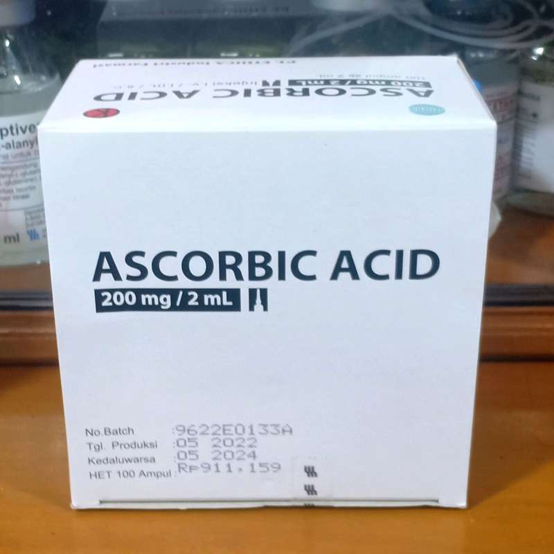 Jual Ascorbic Acid 200mg/box Di Seller Sehat Farma 99 - Pal Meriam ...