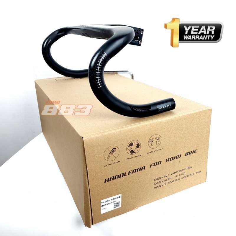 Jual Toseek Tr5500 Full Internal Cable Routing Road Bike Handlebar ...