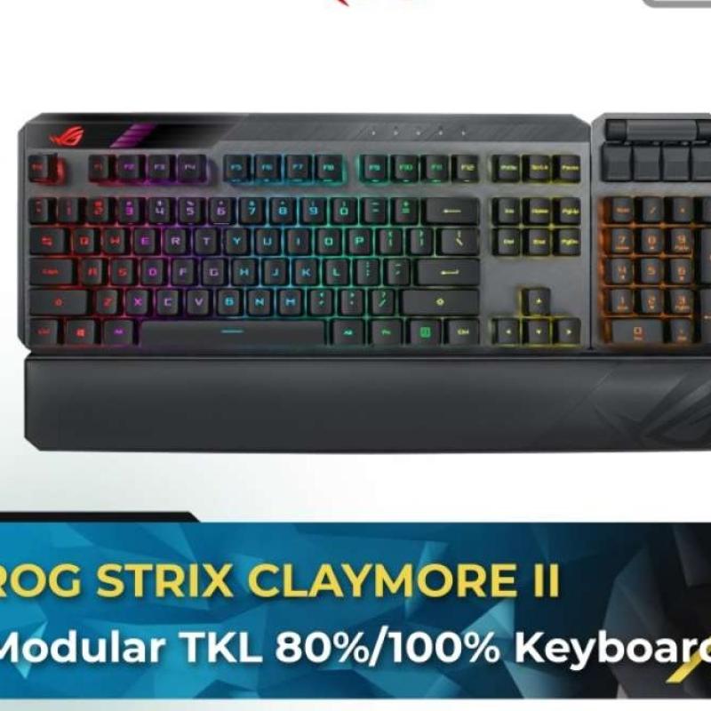 Promo ASUS ROG CLAYMORE II Wireless Gaming Keyboard [ROG RX, RGB ...