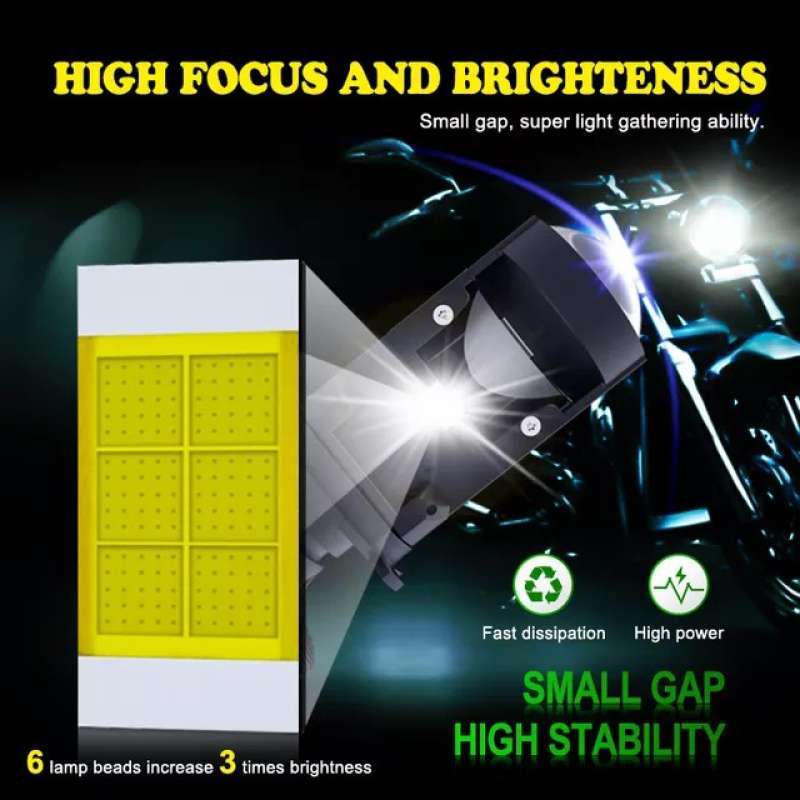 Promo Mini Projector Led H4 RTD M01B H4 / RTD M01B Led Original HS ...