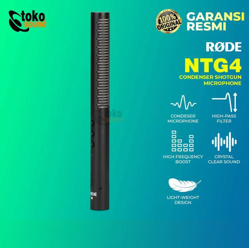 Jual Rode Ntg4 Ntg 4 Professional Shotgun Microphone Di Seller Tokosound Proaudio - Cengkareng ...