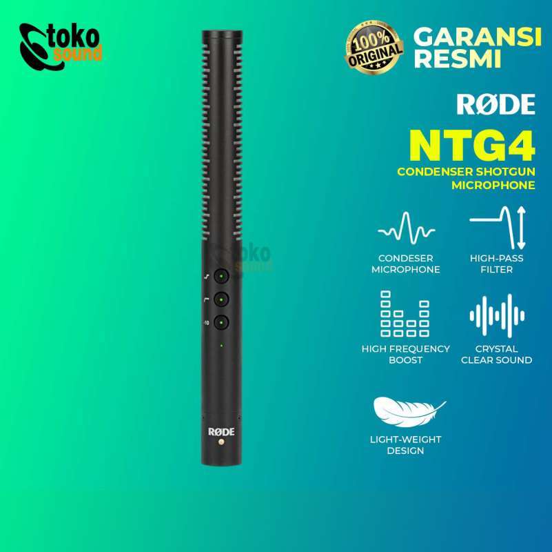 Jual Rode Ntg4 Ntg 4 Professional Shotgun Microphone Di Seller ...