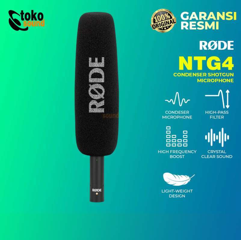 Jual Rode Ntg4 Ntg 4 Professional Shotgun Microphone Di Seller Tokosound Proaudio - Cengkareng ...