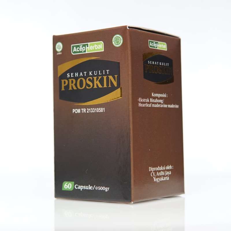 Jual Proskin Kapsul Binahong Vitamin Sehat Kulit Anti Aging Di Seller ...