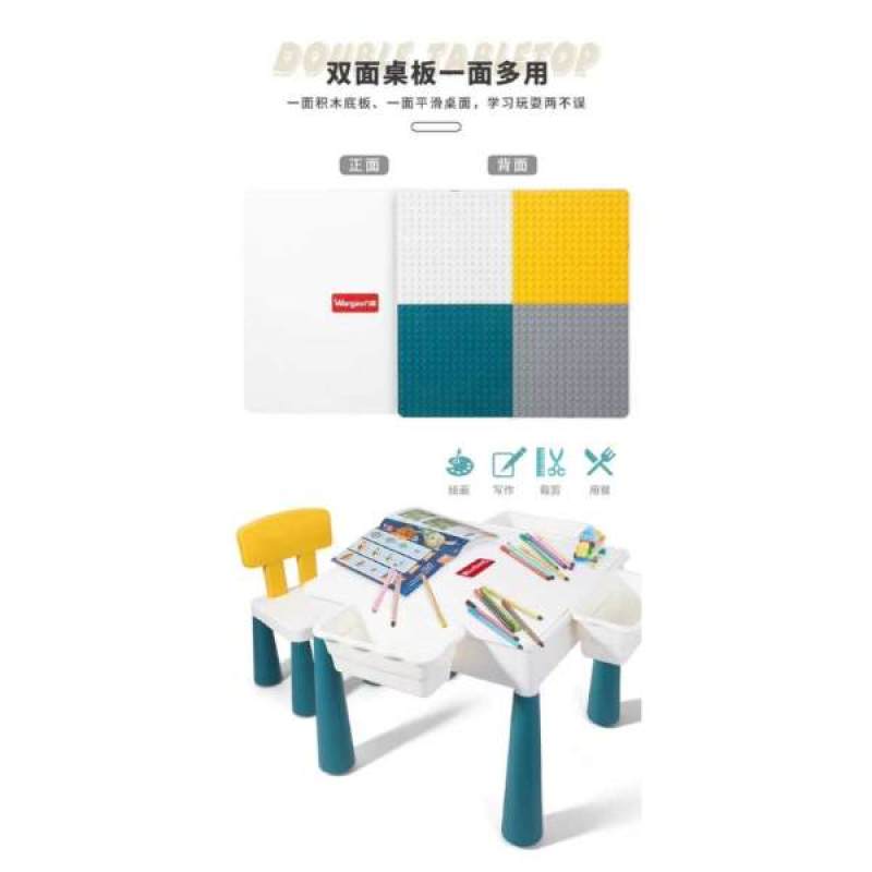 Jual MEJA BELAJAR ANAK MULTIFUNGSI 2 IN 1 LEGO DUPLO AND STUDY TABLE ...