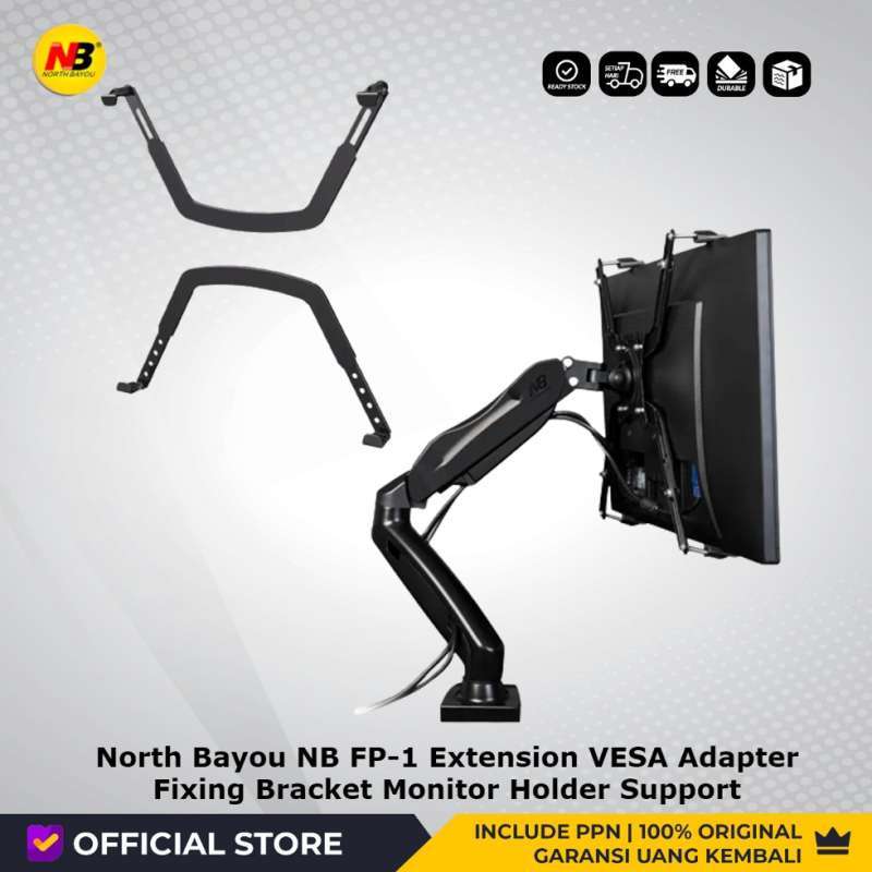 Promo North Bayou Nb Fp1 Extension Vesa Adapter Fixing Bracket Monitor Holder Support Diskon 17% ...