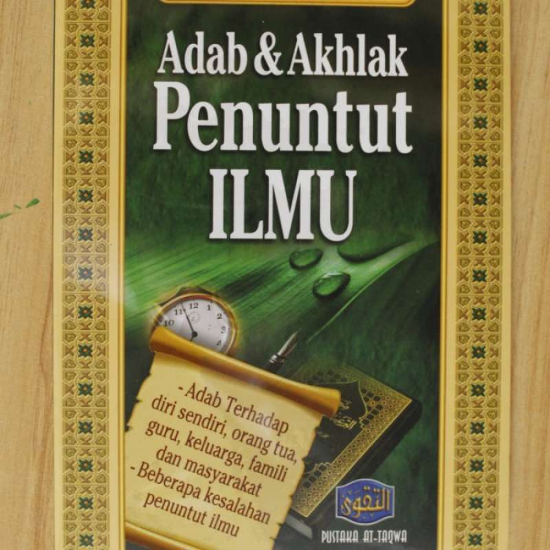 Promo Buku Adab Dan Akhlak Penuntut Ilmu - Multicolor Diskon 23% di ...