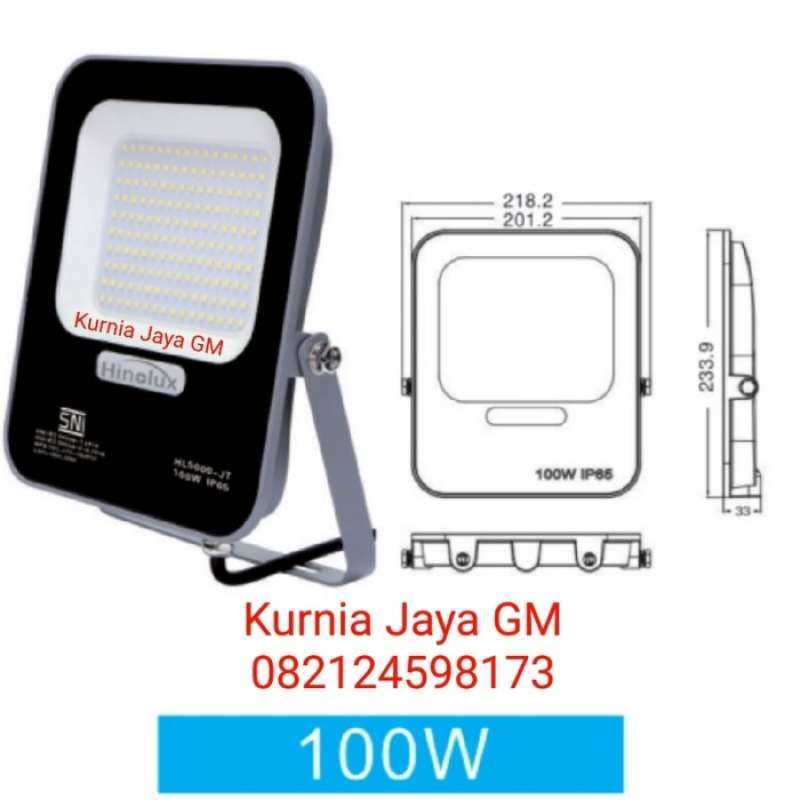 Jual Lampu Sorot Led Hinolux 100w 150w 200w Flood Light Hl5000-jt Ip66 ...