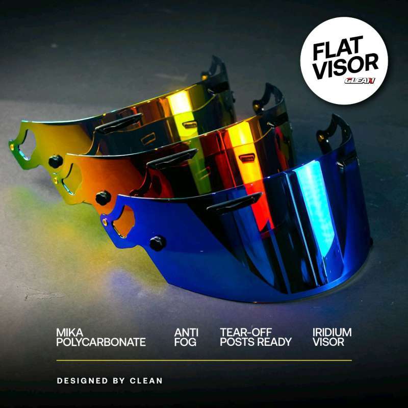 Jual Clean kaca helm Arai Rx-7x / Astro Gx Flat Iridium di Seller GMA ...