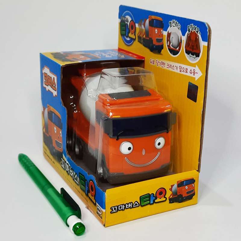 Jual Original Tayo The Little Bus Chris Cement Mixer Truck Tyx218005 ...