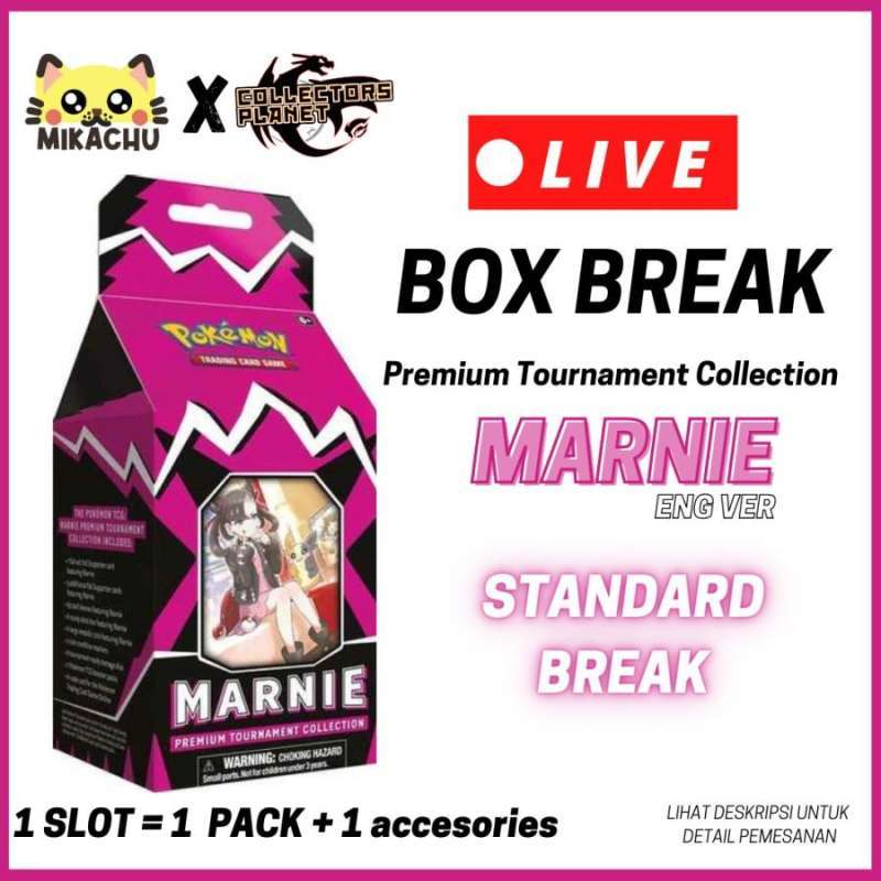 Jual LIVE BOX BREAK MICHAN x CP Marnie Premium Tournament Collection ...