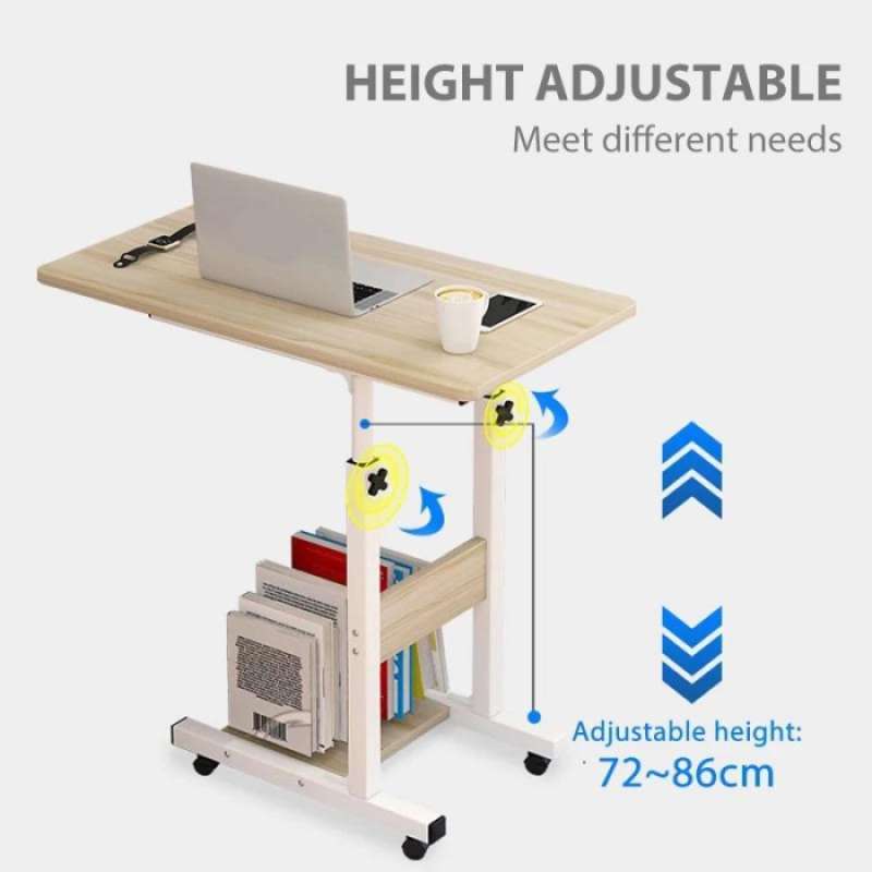 Jual Free Ongkir Meja Kerja Belajar Serbaguna Laptop Meja Dorong Lipat ...