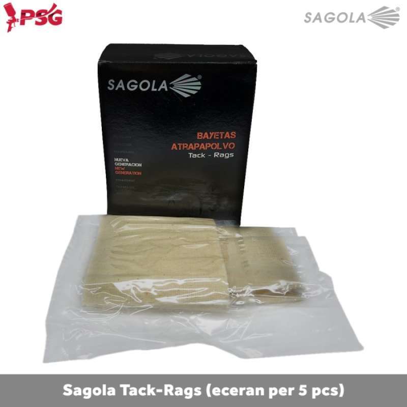Promo SAGOLA TACK-RAGS (ECERAN PER 5 PCS) Diskon 33% di Seller Umar ...