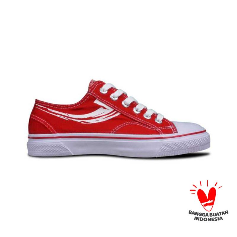 Promo Sepatu Johnson Classic Pro Lowcut Sepatu Pria - Red 43 Diskon 20% ...