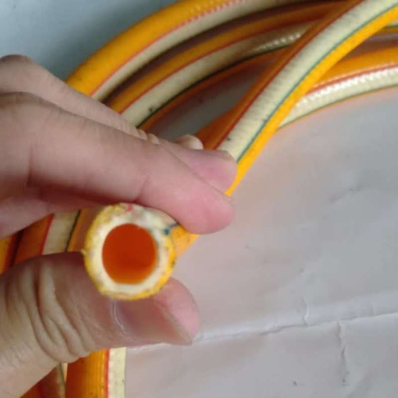 Jual Baru Selang Angin Kompressor Kompresor Meteran Kuning 5/16 Inch 8. ...