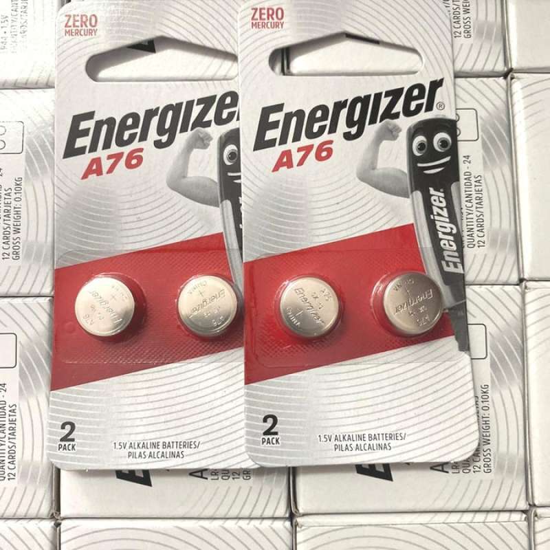 Jual Baterai A76 LR44 baterai kancing battery energizer A76 - SILVER di Seller Audemars - Gambir ...