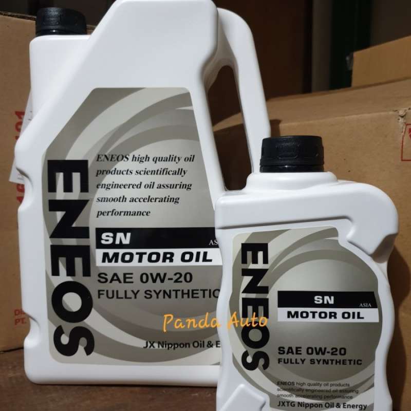 Promo Oli Mesin Mobil Eneos 0W 20 Full Synthetic, Api Sn, Sni, Galon 4 Ltr. Diskon 23% di Seller ...