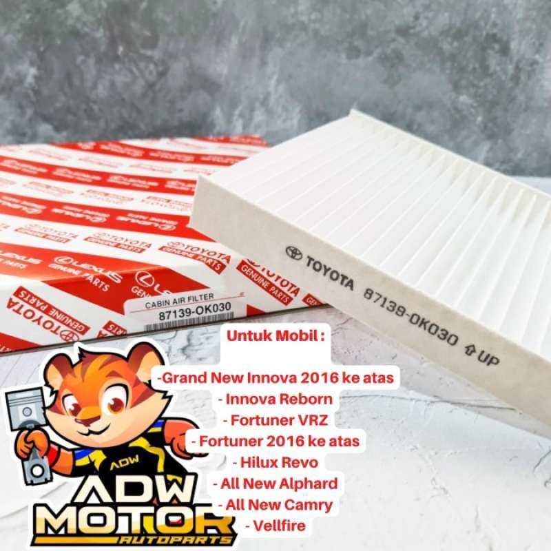 Promo Filter Ac Filter Kabin Toyota Innova Reborn Fortuner Hilux ...