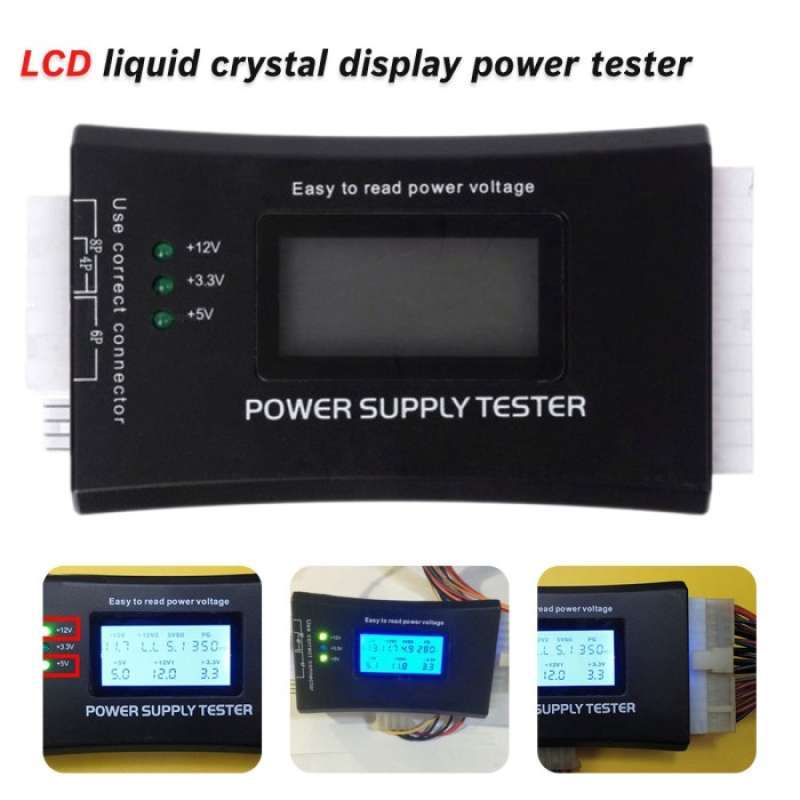 Promo Power Supply Tester Digital Display Power Alat Ukur Penguji ...