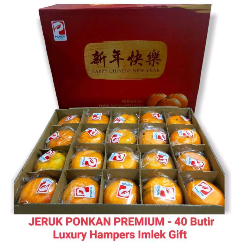 Jual Jeruk Ponkan 40 Butir Premium Hampers Imlek Gift Halal Di Seller ...