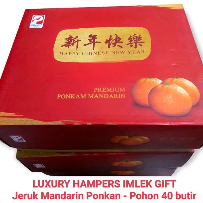 Jual Jeruk Ponkan 40 Butir Premium Hampers Imlek Gift Halal Di Seller ...