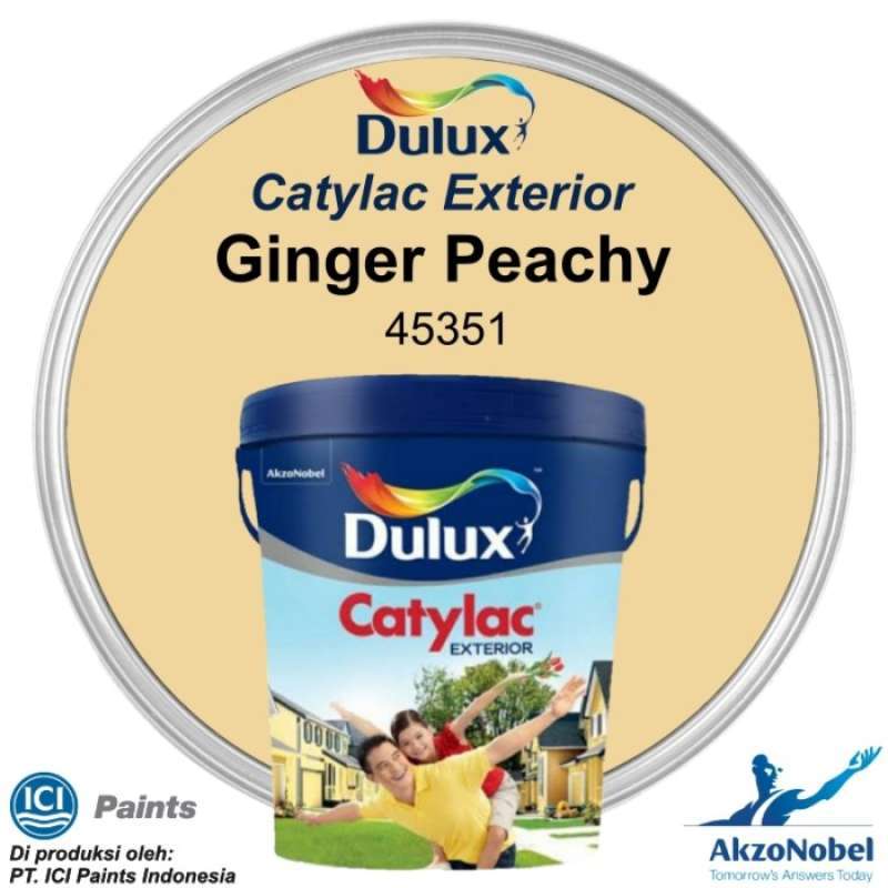 Jual CAT DULUX CATYLAC EXTERIOR 25 KG - GINGER PEACHY 45351 di Seller ...