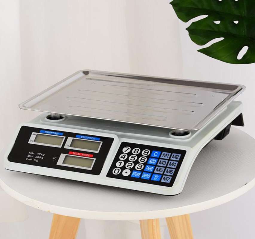 Jual Timbangan Digital Timbangan Buah Laundry Computing Scale 40kg Di ...