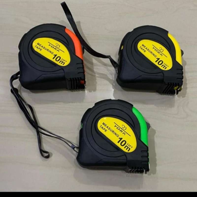 Jual Meteran Tarik 10 Meter Murah Measuring Tape Karet 10mtr Di Seller ...
