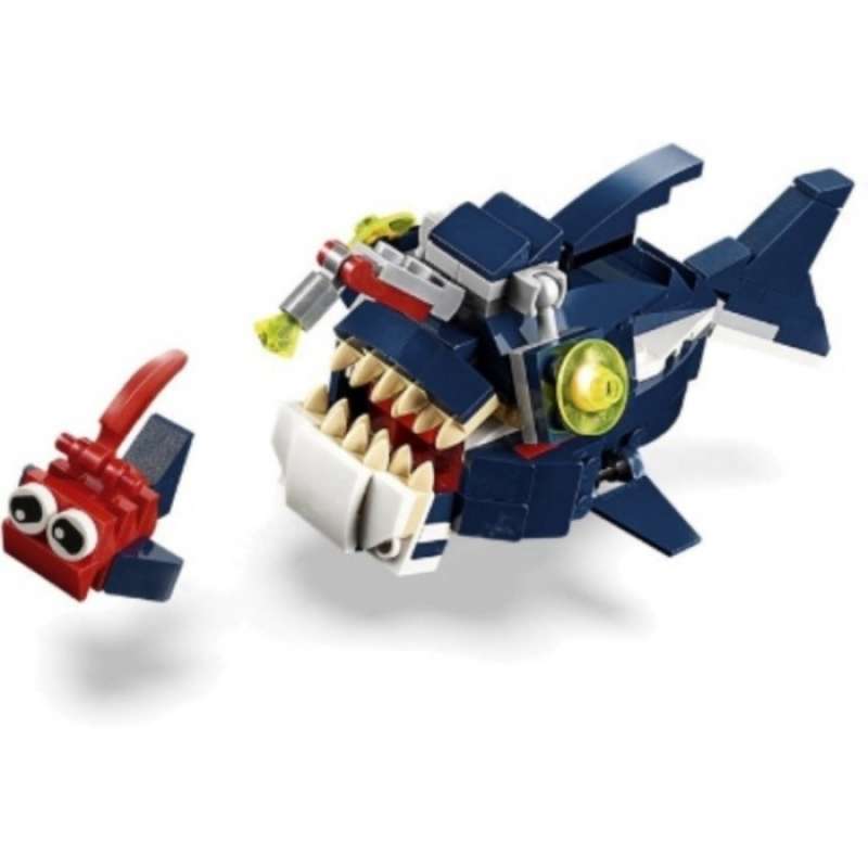 Jual Lego Creator 3in1 31088 Deep Sea Creatures - Original Lego Shark ...