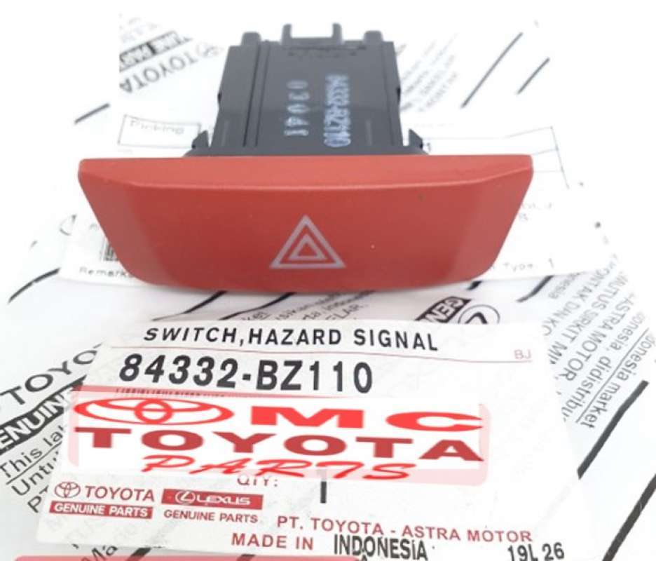 Jual Switch Tombol Hazard New Avanza Xenia 84332-Bz110 di Seller Flakes ...