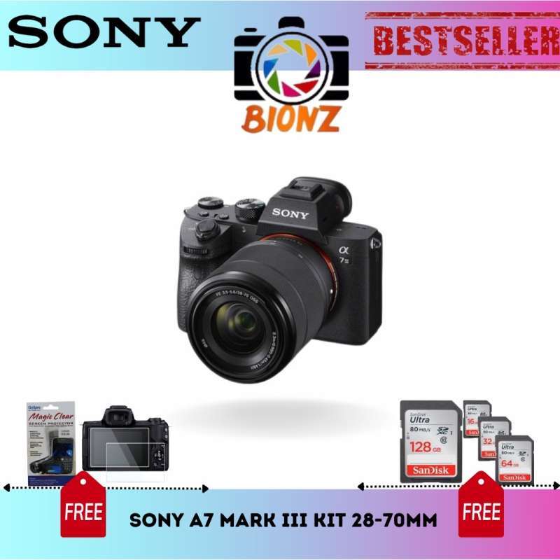 Jual KAMERA SONY A7 MARK III KIT FE 28-70MM di Seller Bionz Camera - Duri Utara, Kota Jakarta ...
