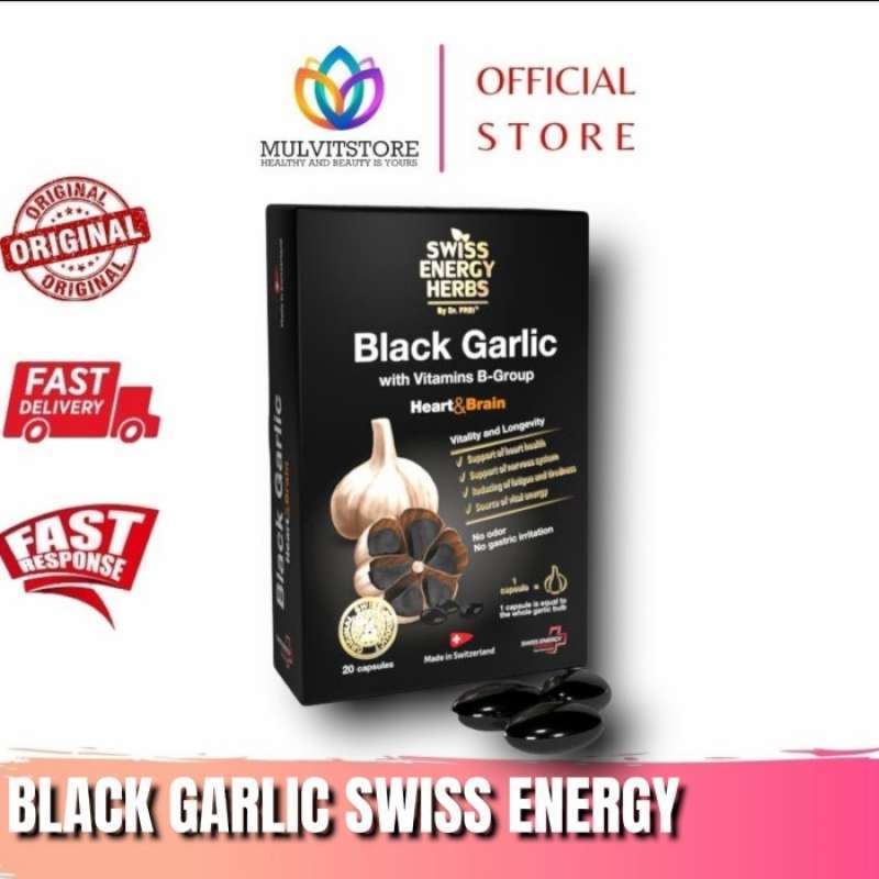 Jual Swiss Energy BLACK Garlic di Seller Anes Medika Center - Tugu ...