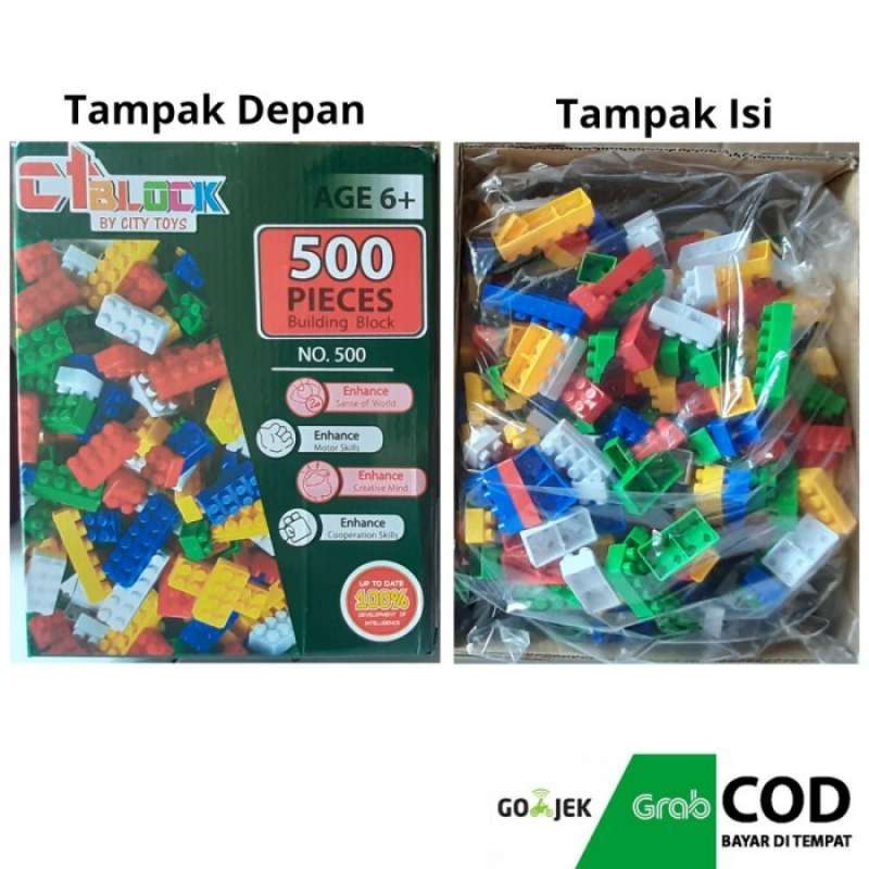 Jual Lego - Building Blocks 500 Pcs Di Seller Regans Store - Mekarsari ...