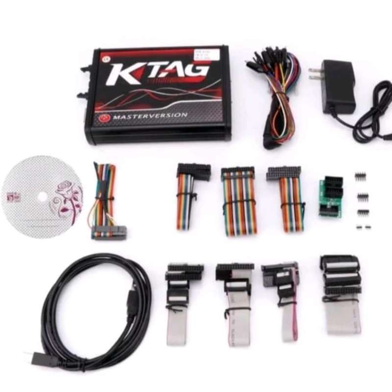 Jual Remap ECU KTAG Master Version V7.020 PCB Merah Full Chip di Seller ...