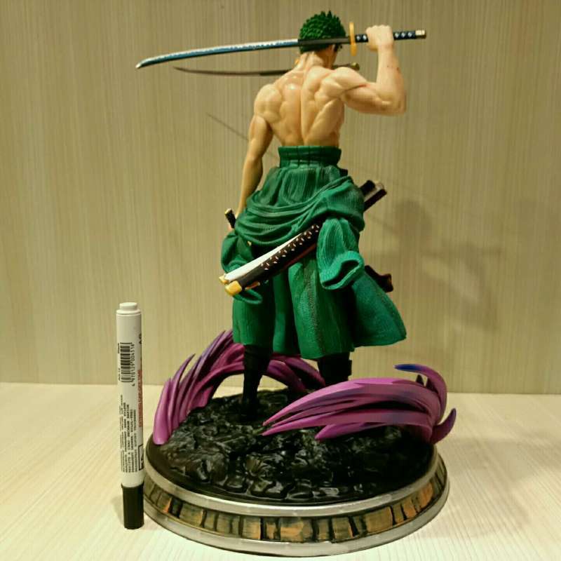Jual Sale Mainan Static Figure Roronoa Zoro Big Fig Tinggi Sekitar 14 ...