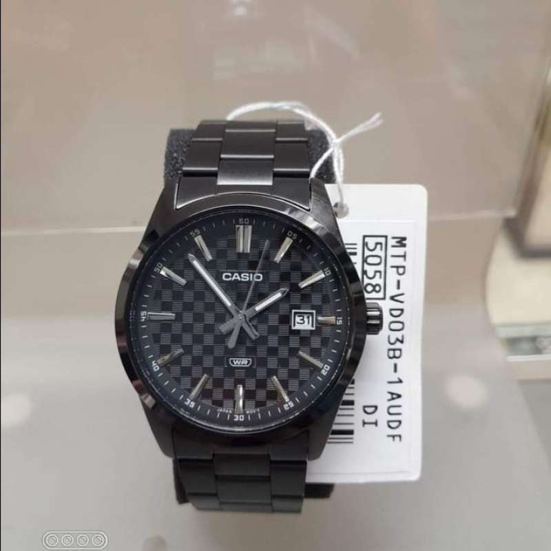 Promo Casio Mtp-vd03b-1audf Jam Tangan Pria Analog Mtp-vd03b-1a Full ...