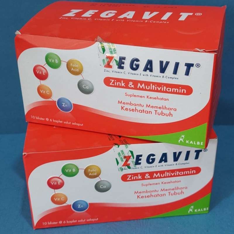 Jual zegavit multivitamin dan zinc per box di Seller Alice Store ...