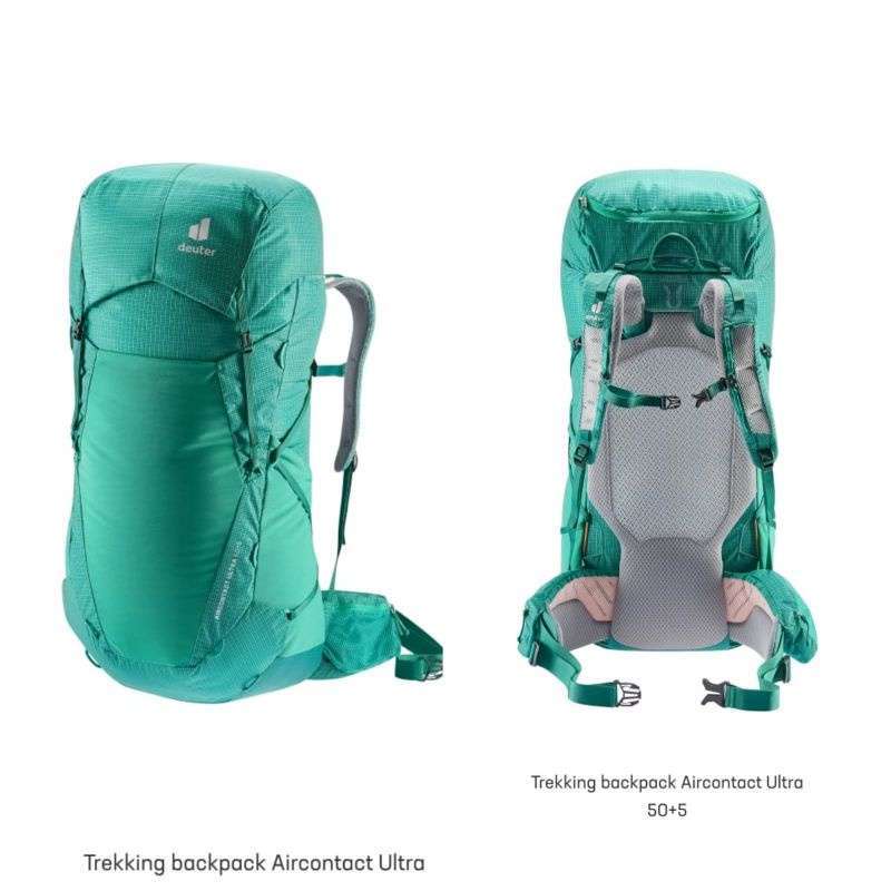Jual Tas Carrier / Keril Deuter Aircontact Ultra 50+5 Fern Alpinegreen ...