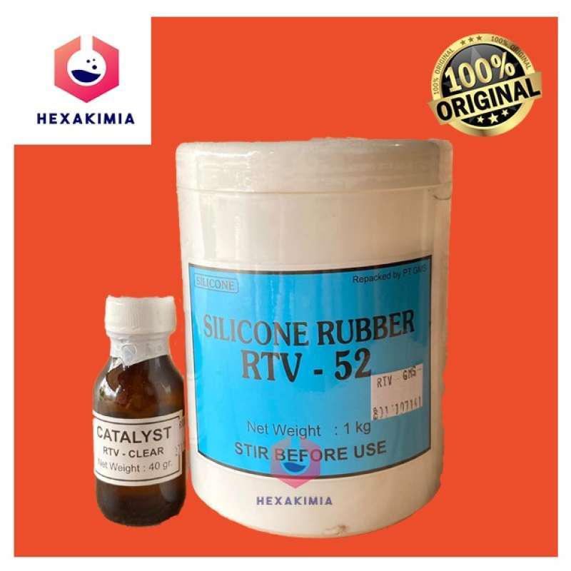 Jual Silicone Rubber Rtv 52 1 Kg + Katalis Di Seller Paperindo Store ...