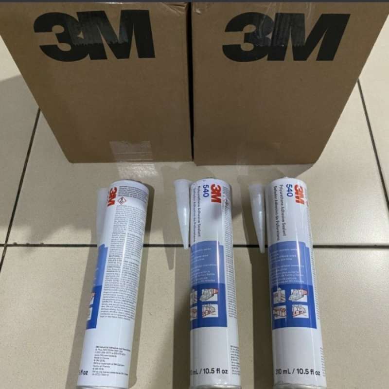 Jual Silen Kaca / Besi Paling Kuat / 3m Polyurethane Adhesive 540 Sealant Di Seller Paperindo ...