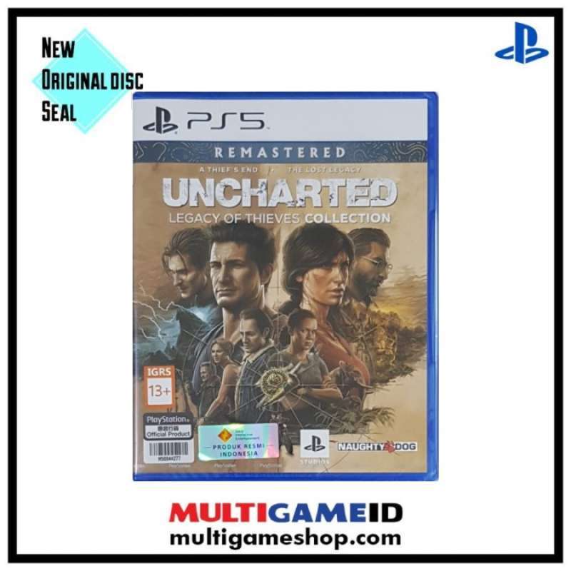Promo PS5 Uncharted Legacy of Thieves Collection Asia English Diskon 23 ...